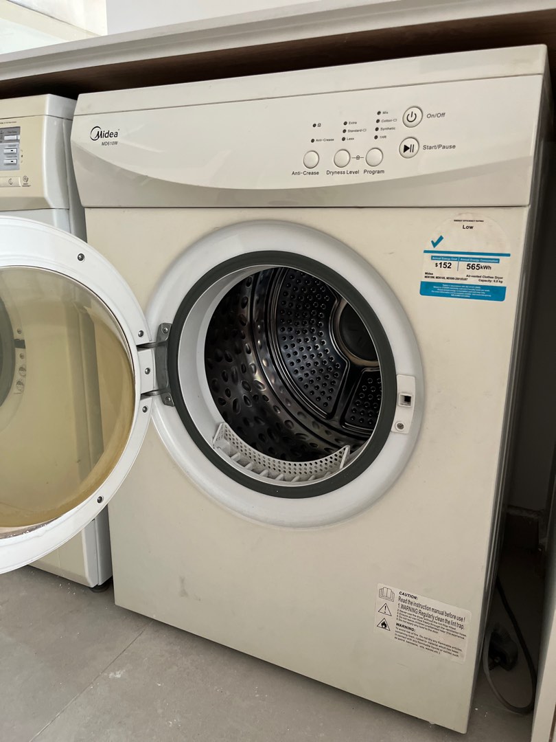 Midea Dryer, TV & Home Appliances, Washing Machines and Dryers on Carousell