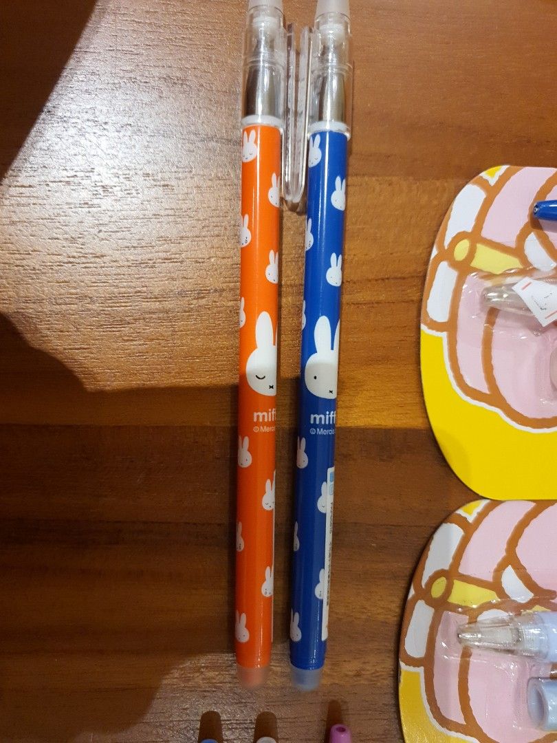 Miffy pens n pencil, Hobbies & Toys, Memorabilia & Collectibles, Fan Merchandise on Carousell
