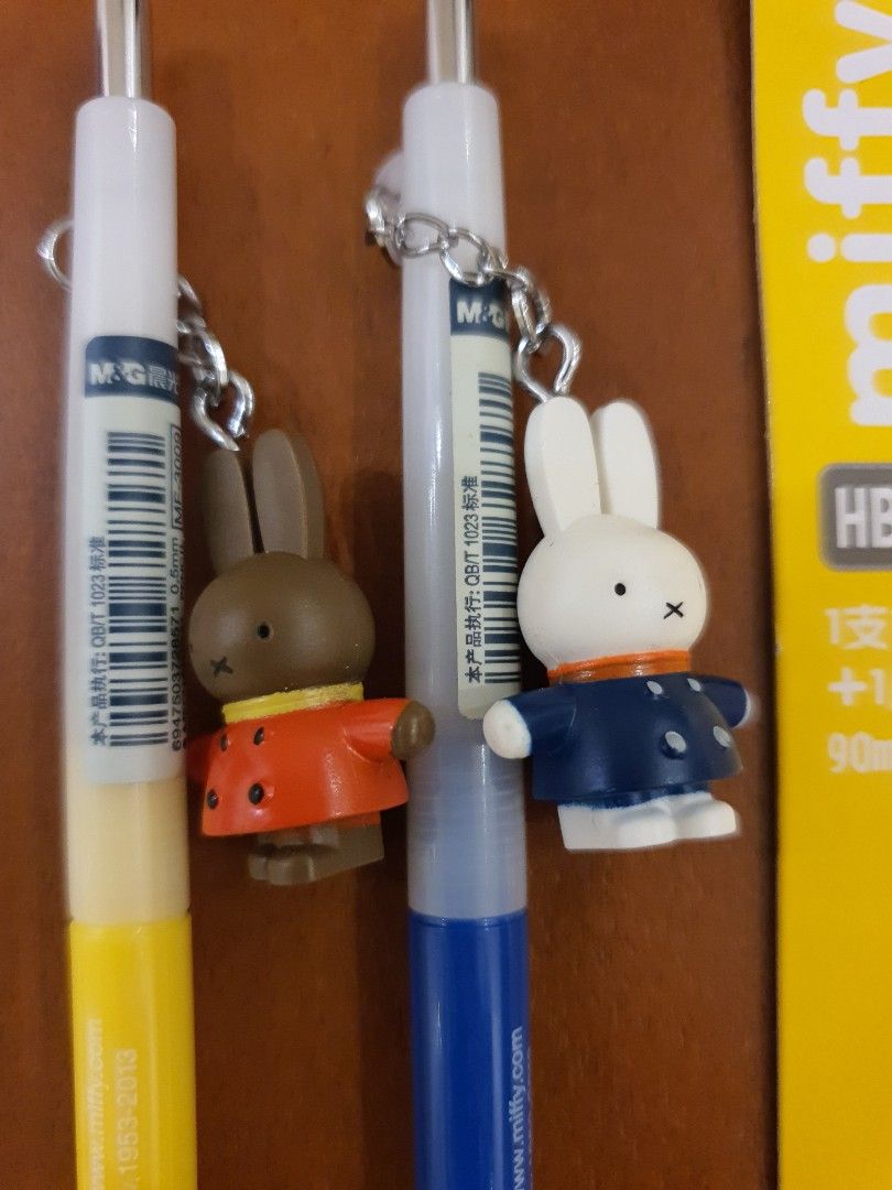 Miffy pens n pencil, Hobbies & Toys, Memorabilia & Collectibles, Fan ...