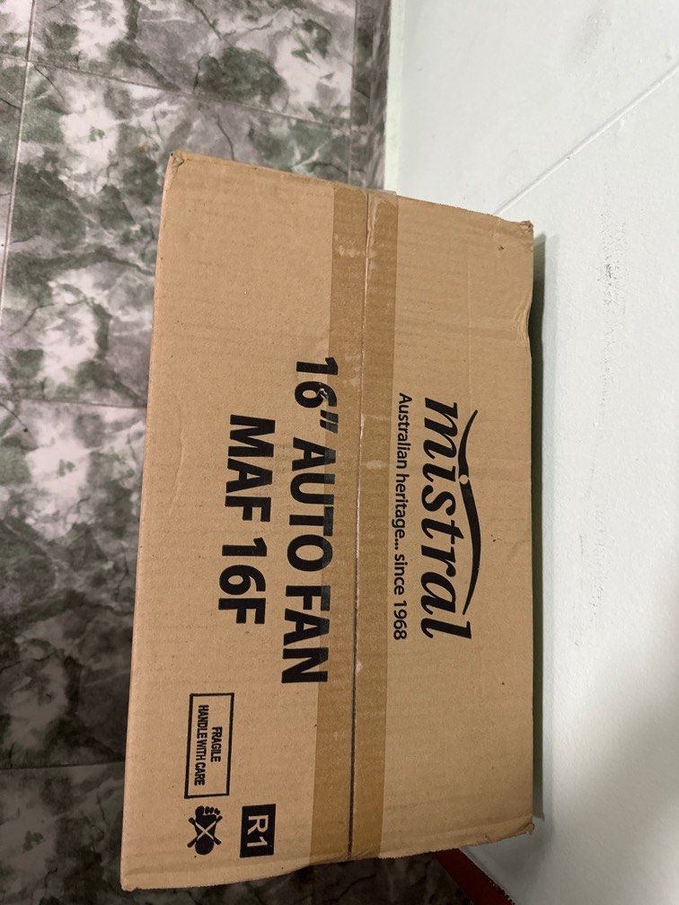 Mistral 16” Auto Ceiling Fan, Furniture & Home Living, Lighting & Fans ...