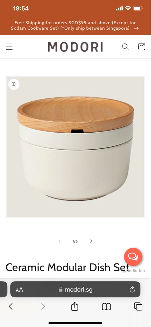 Modori Ceramic Modular Dish Set, Furniture & Home Living, Kitchenware ...