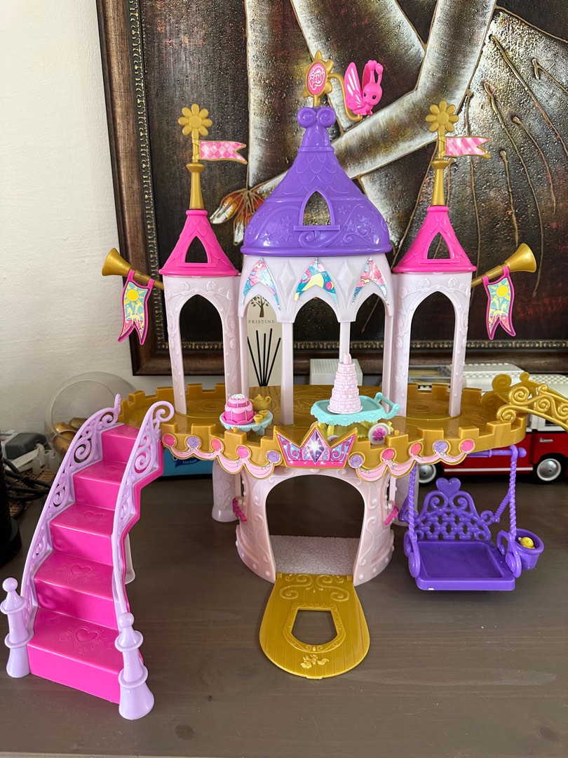 My little pony Canterlot Castle (two types) Train 24 pcs MLP figurines ...