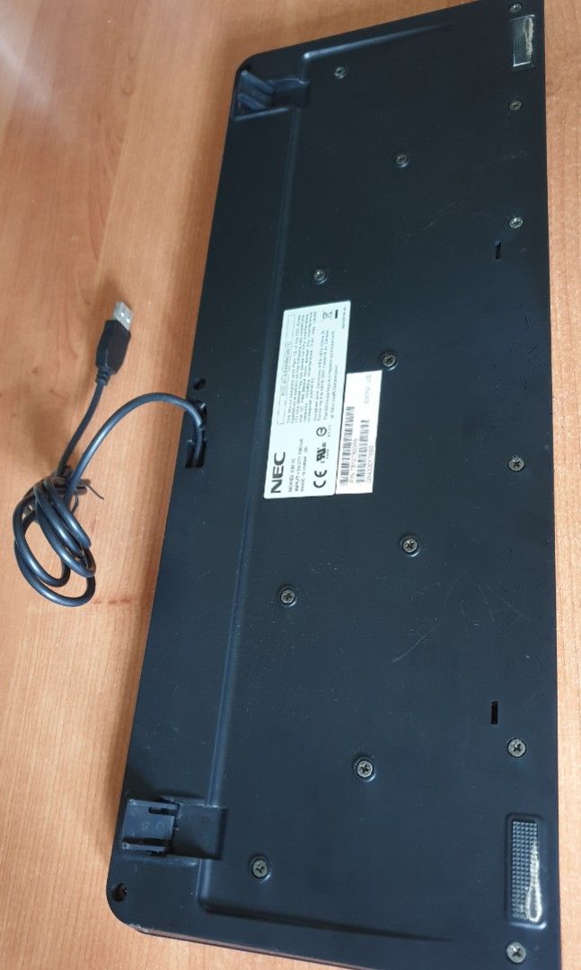 NEC Wired Keyboard, Computers & Tech, Parts & Accessories, Computer Keyboard on Carousell