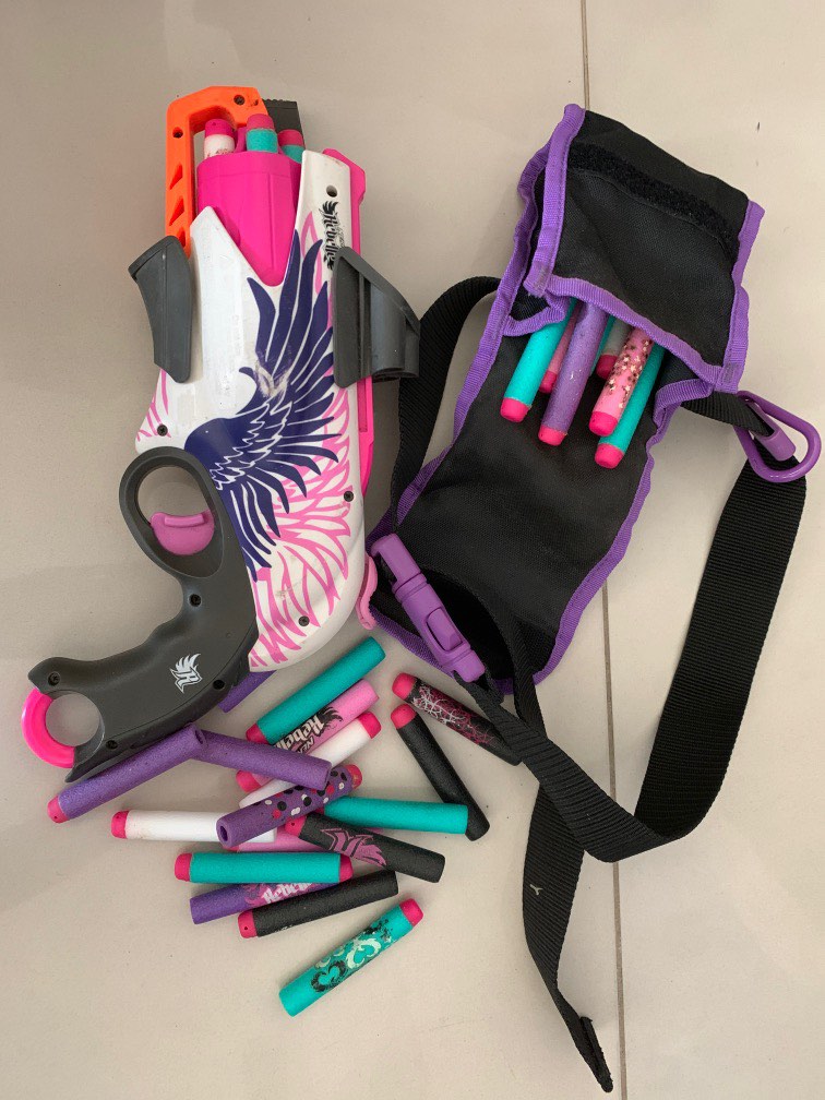 Nerf Girls Rebelle holister, Hobbies & Toys, Toys & Games on Carousell