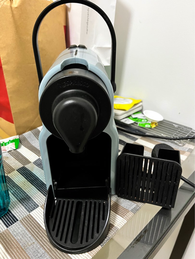 Nespresso machine - sky blue, TV & Home Appliances, Kitchen Appliances ...