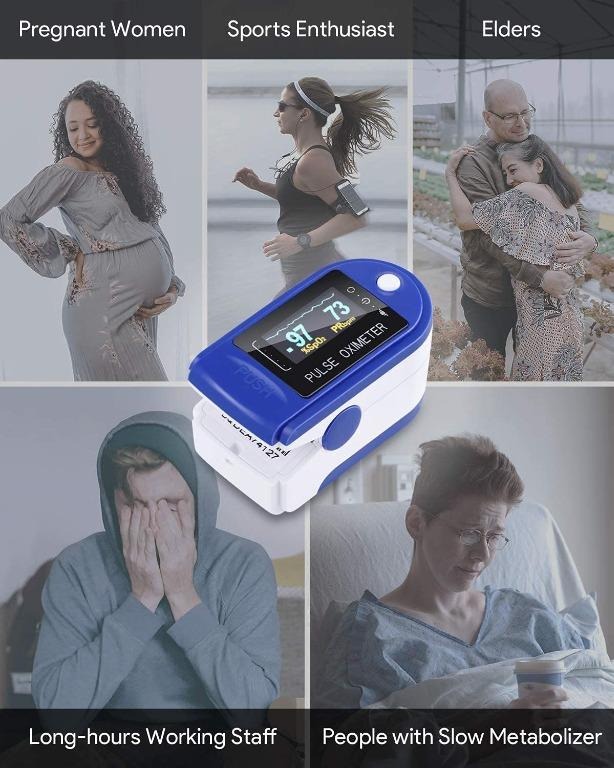 New Arrival! GVTECH Pulse Oximeter for finger Oxygen measuring device ...