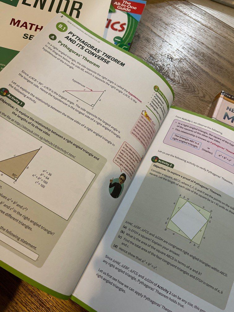 New discovering Math textbook 2A and B, Hobbies & Toys, Books ...