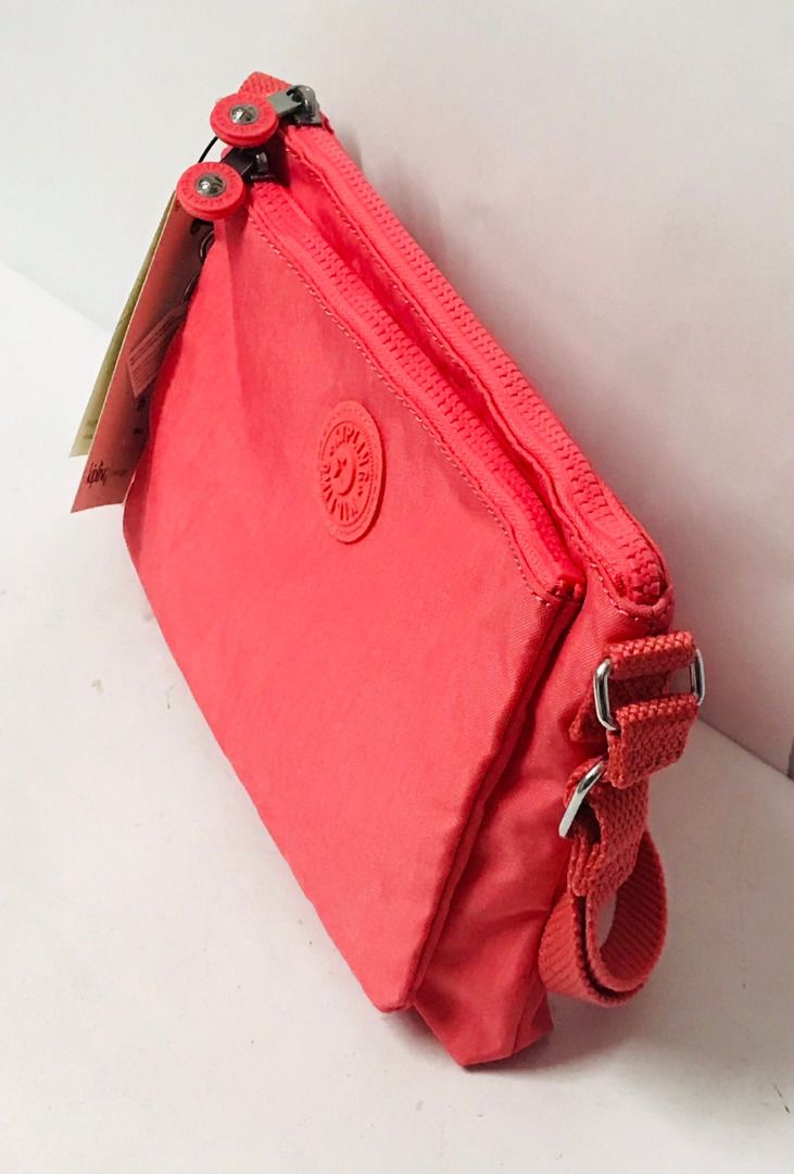 NEW! KIPLING MIKAELA CORAL CRUSH CROSSBODY SLING BAG PURSE SALE, Women ...