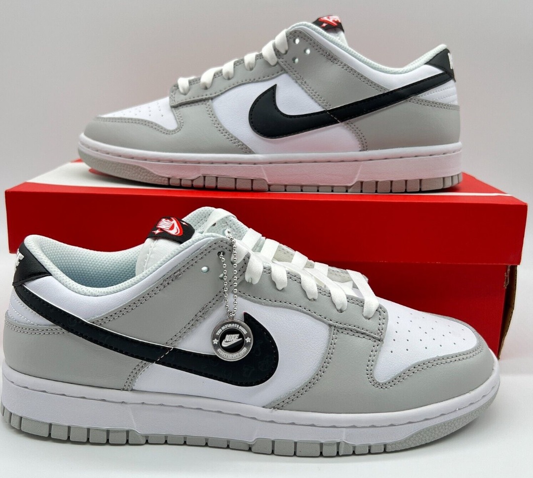 Nike Dunk Lottery Pack Grey Fog GS US 6.5Y, Women's Fashion, Footwear ...