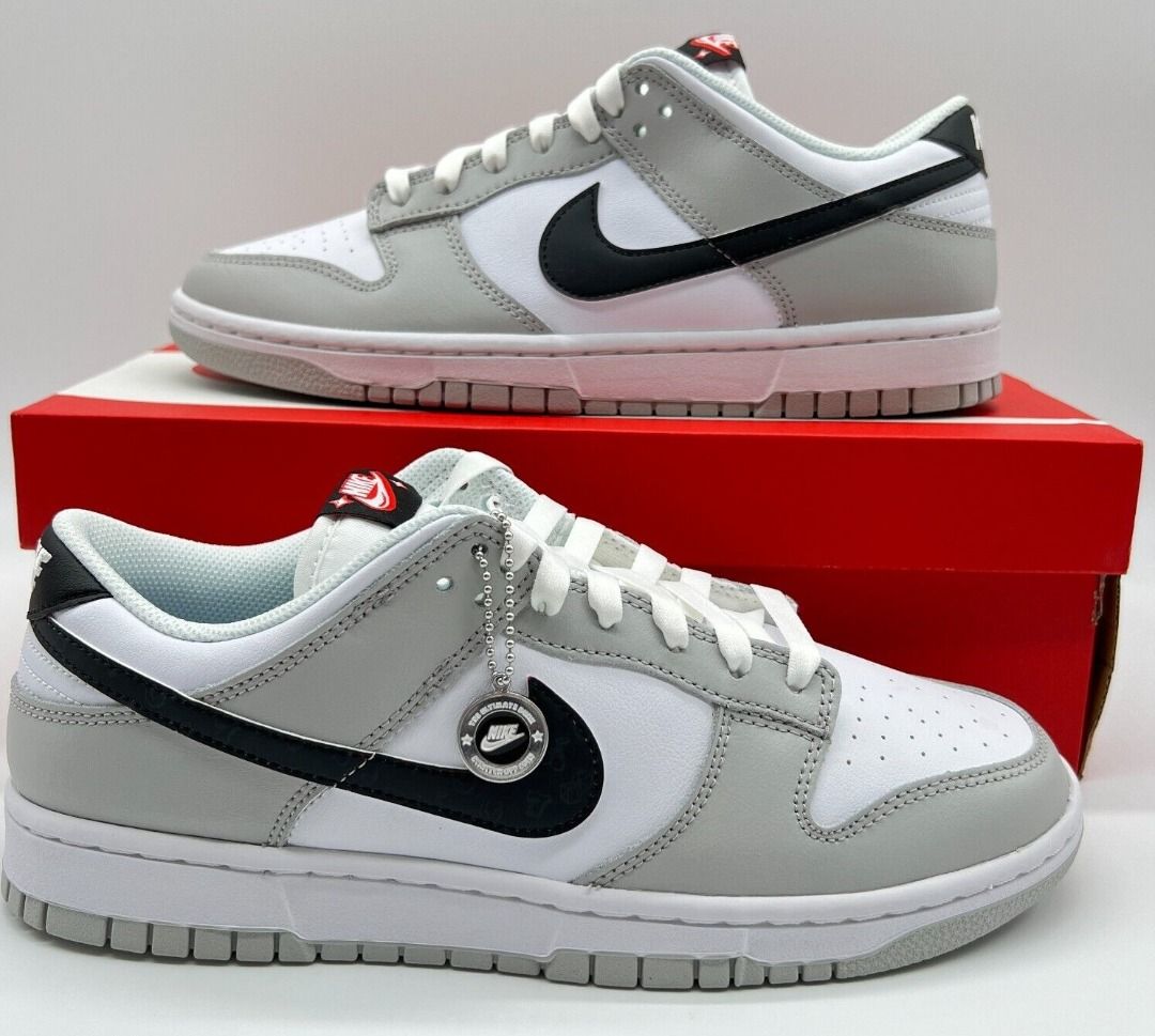 Nike Dunk Lottery Pack Grey Fog GS US 6.5Y, Women's Fashion, Footwear ...