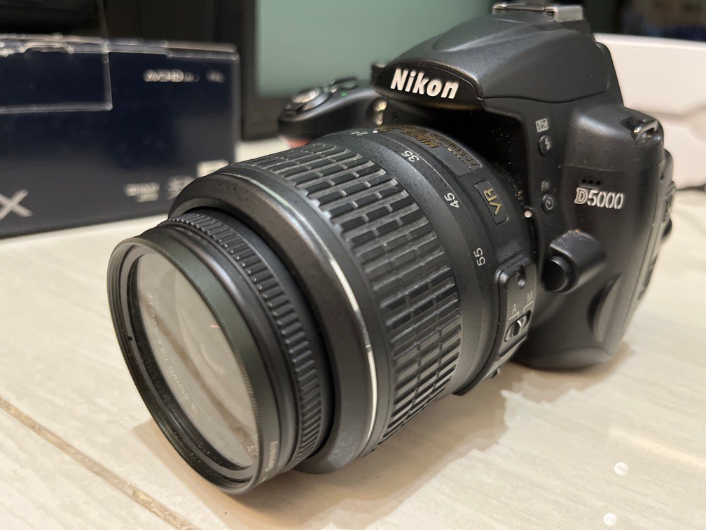 Nikon D5000 with two lens, Photography, Cameras on Carousell