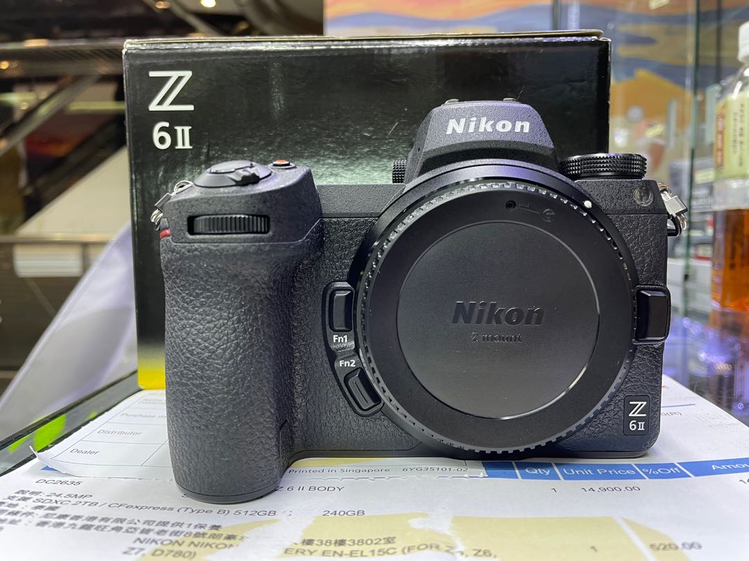 NIKON Z6II Z 6II Z6 II 行貨 齊盒 全新一樣 少快門, 攝影器材, 相機 - Carousell