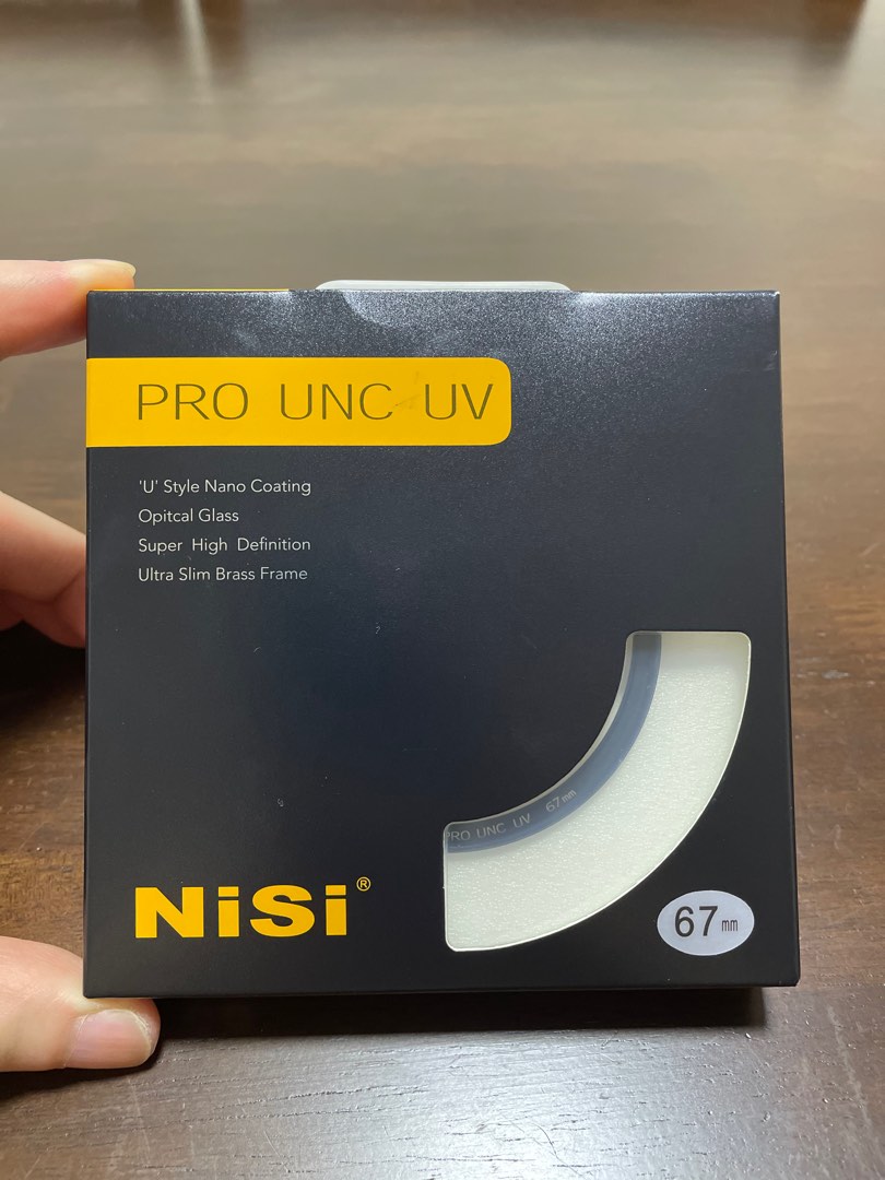 NiSi PRO UNC UV filter 67mm, Photography, Photography Accessories ...