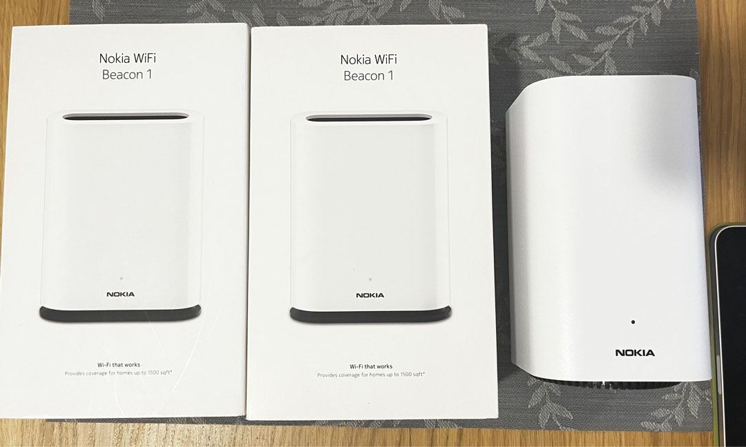 Nokia Router 2xBeacon 1 +1xBeacon 2, Computers & Tech, Parts ...