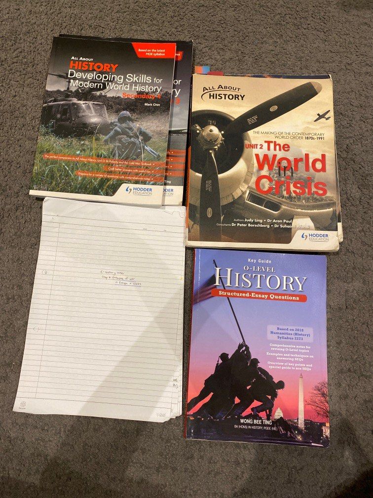 O lvl Elective history textbooks, guide books and notes, Hobbies & Toys ...