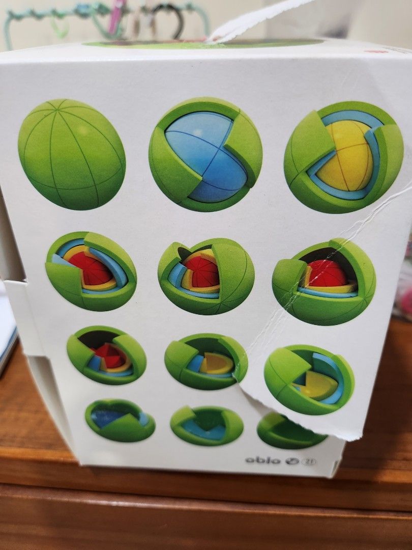 Oblo Puzzle Sphere for kids, Hobbies & Toys, Toys & Games on Carousell