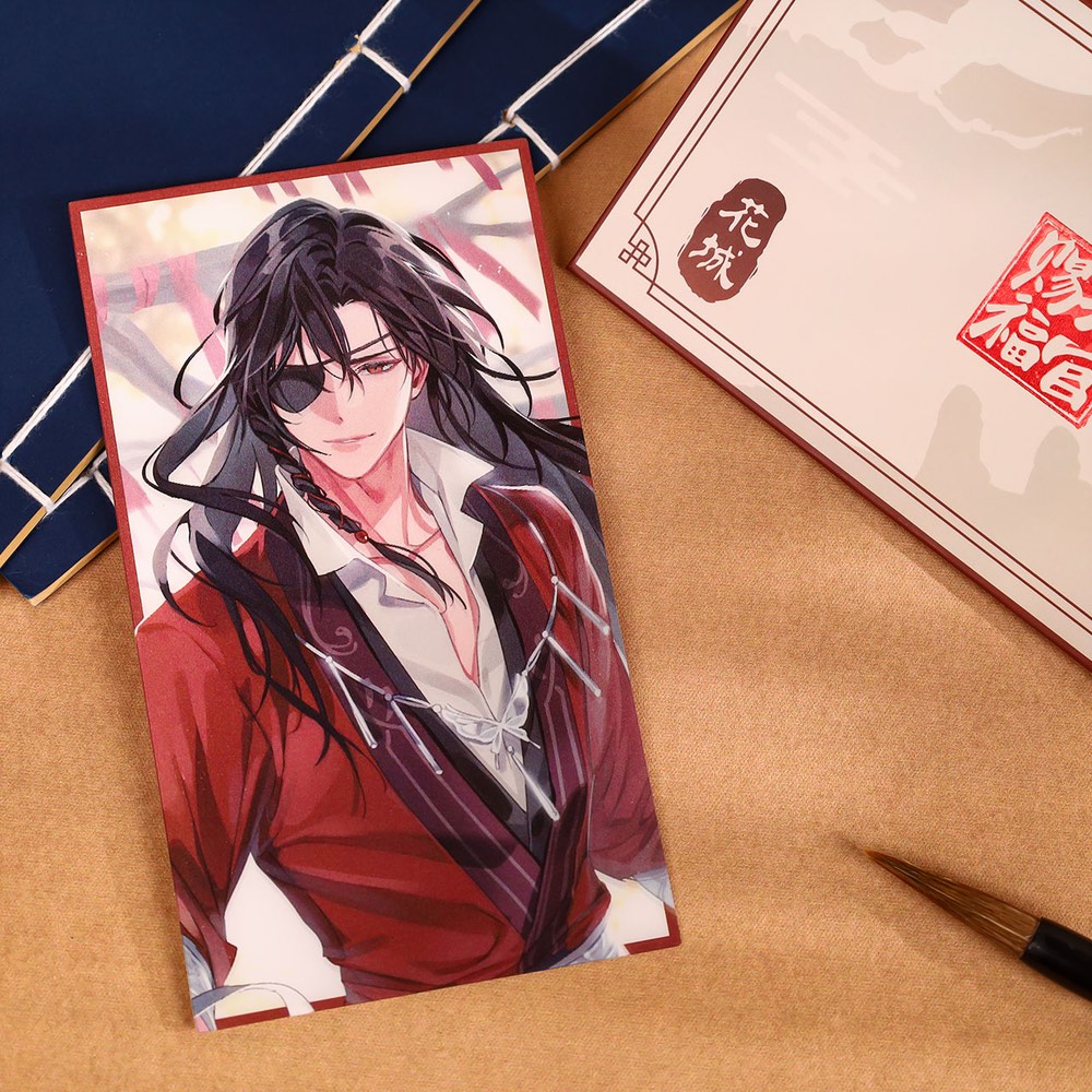 Official TGCF 天官赐福 Hua Cheng lenticular card, Hobbies & Toys ...
