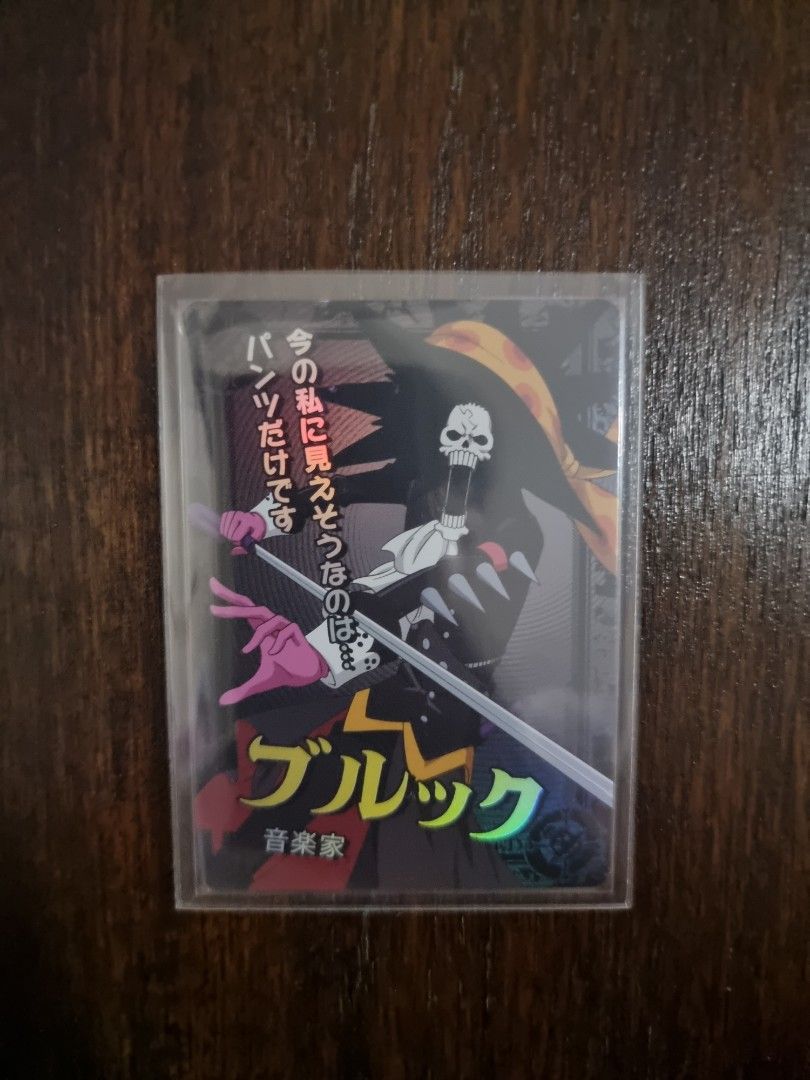 One Piece Film Red UR Luffy UR Brook SR Law cards, Hobbies & Toys, Toys ...