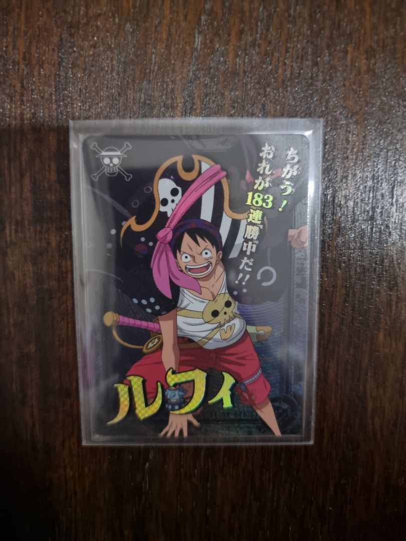One Piece Film Red UR Luffy UR Brook SR Law cards, Hobbies & Toys, Toys ...