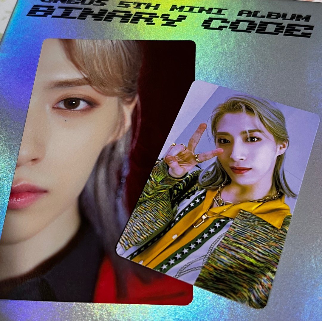 Oneus binary code Xion 小卡, 興趣及遊戲, 收藏品及紀念品, 韓流 - Carousell