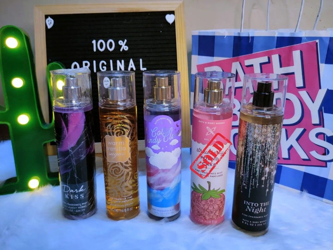 Original Bath & Body Works Fragrance Mist, Beauty & Personal Care ...