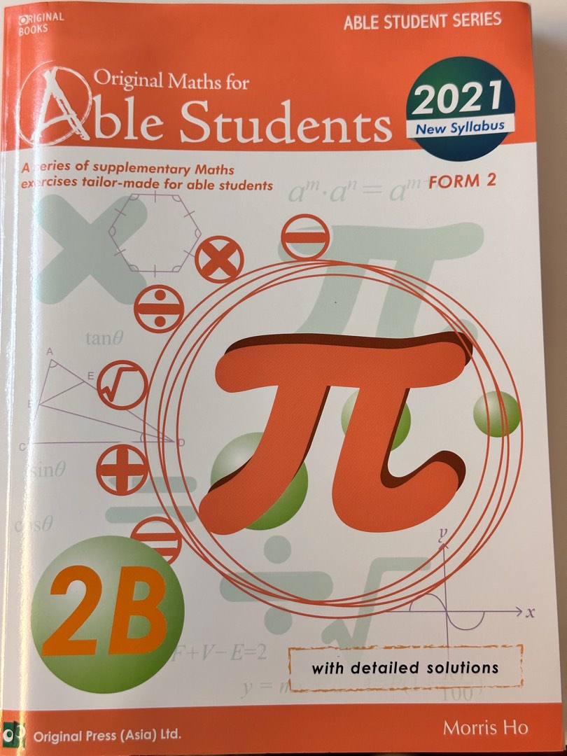 Original Maths for Able Students 2B, 興趣及遊戲, 書本 & 文具, 教科書 - Carousell