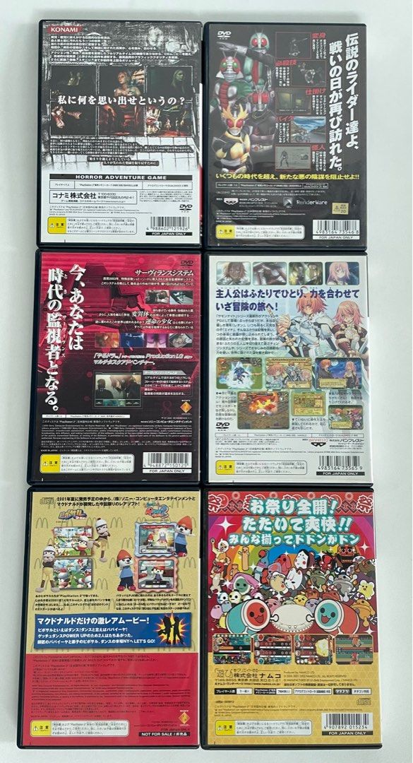 Original PS2 games (Japan), Video Gaming, Video Games, PlayStation on ...