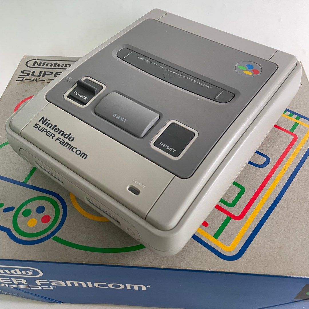 Original Super Famicom console (complete) free game, Video Gaming ...