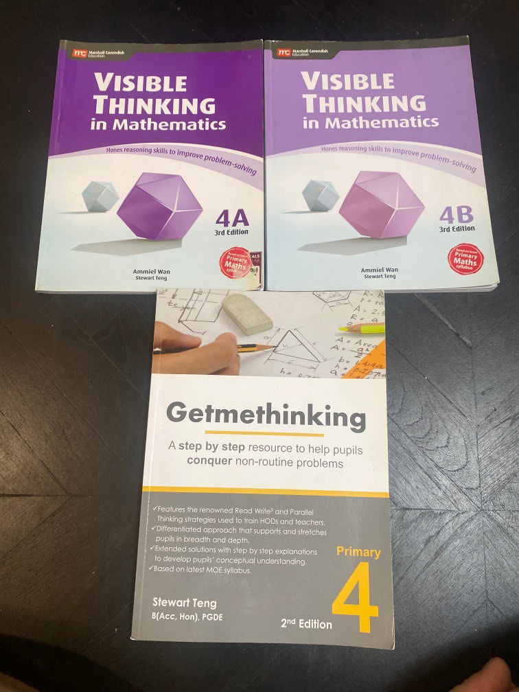 P4A 4B visible thinking get me thinking Ammiel Wan assessment books, Hobbies & Toys, Books ...
