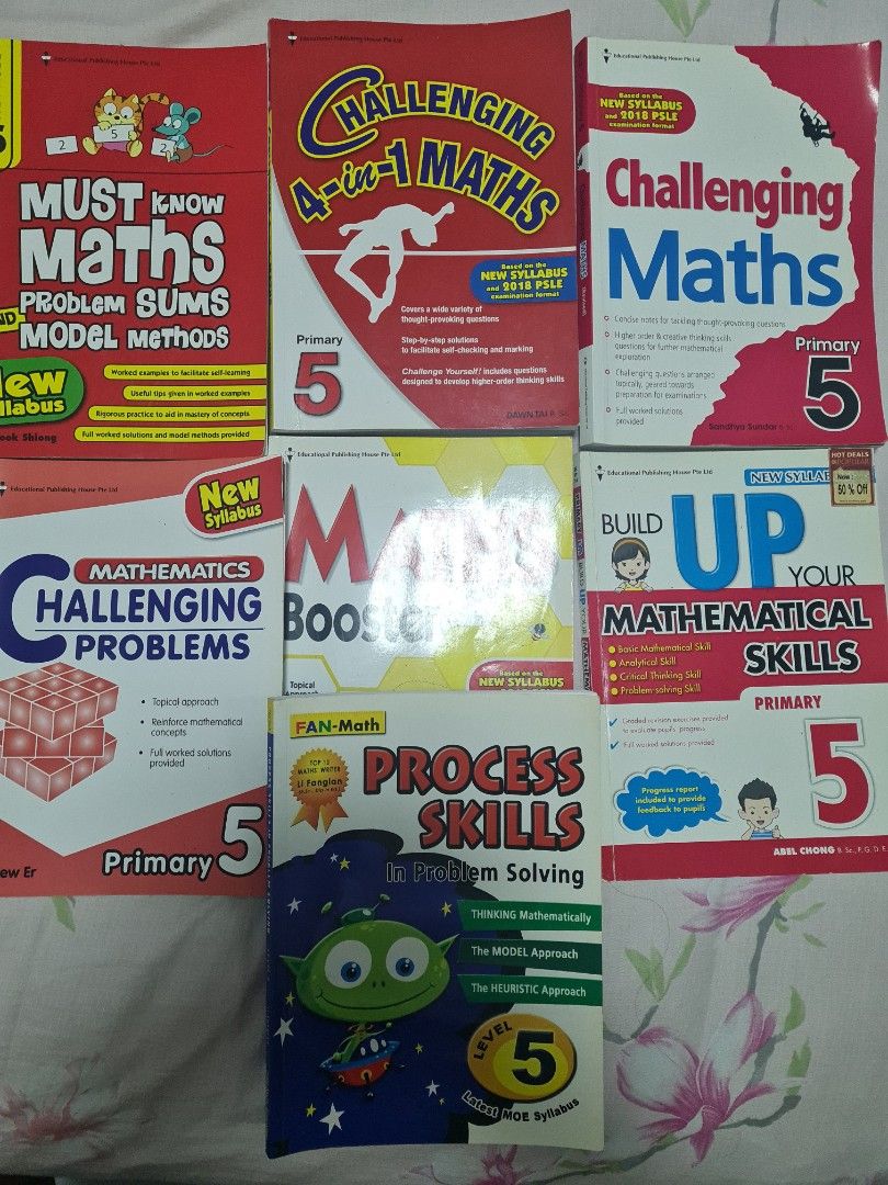 P5 Maths Assessments, Hobbies & Toys, Books & Magazines, Assessment Books on Carousell