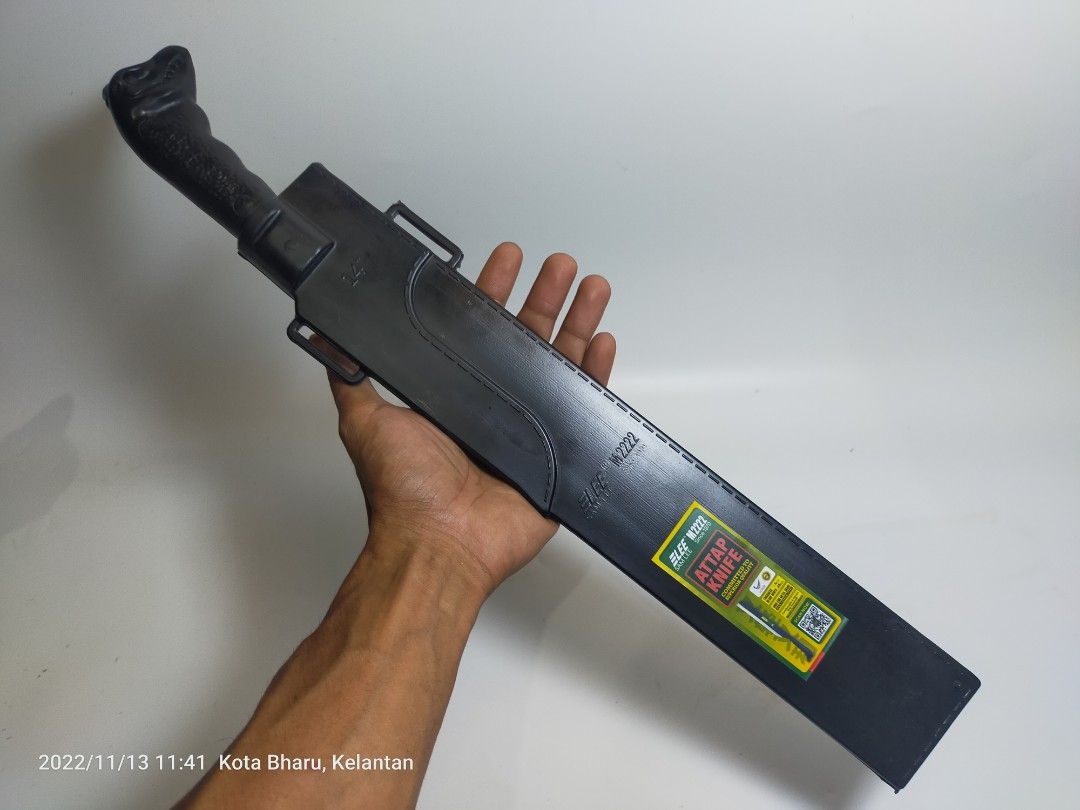 Parang Attap Knife 14 inchi Brand Sam Lee M2222, Furniture & Home Living, Gardening, Gardening ...