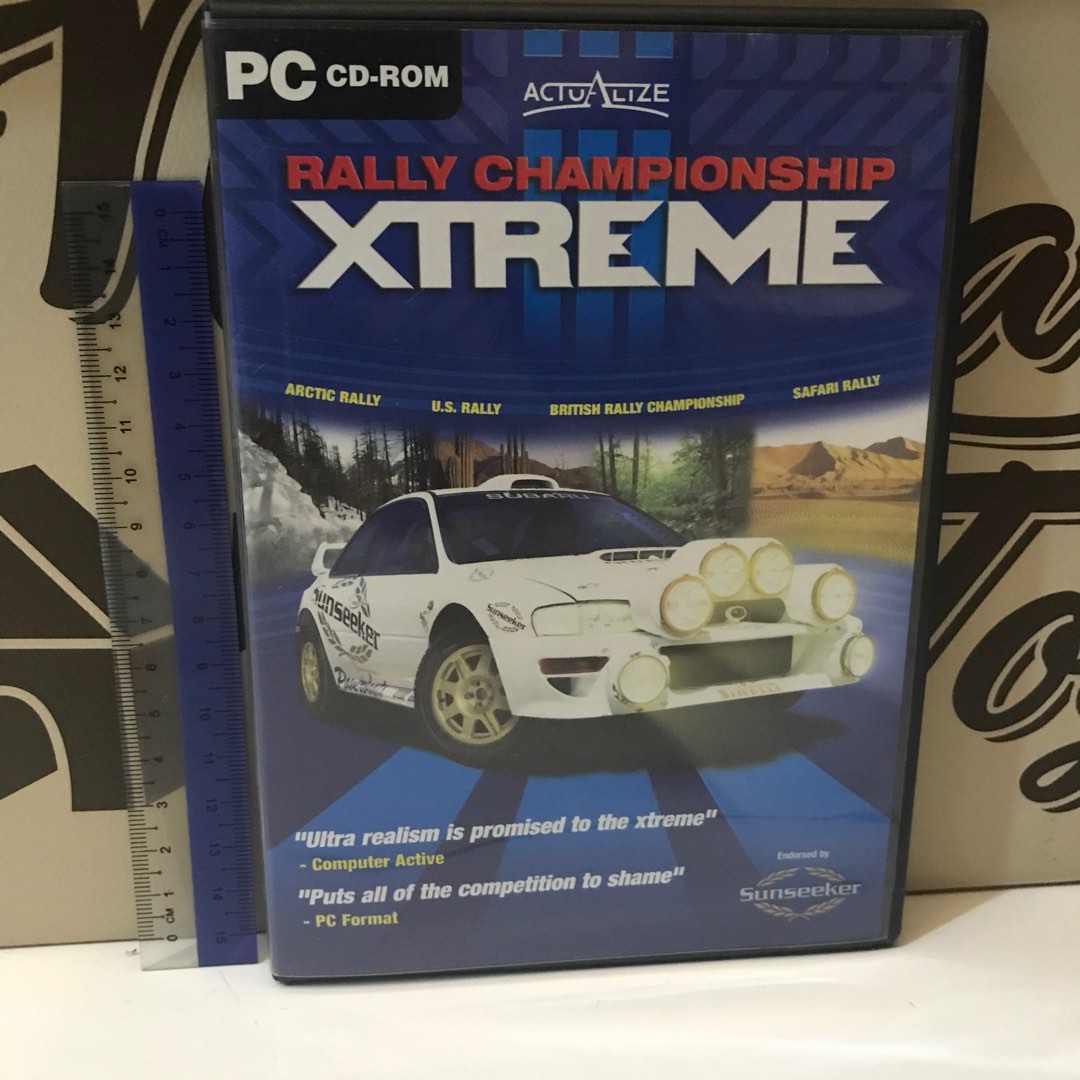 PC CD- ROM Game - Rally Championship Xtreme by Actualize Ltd, Video ...