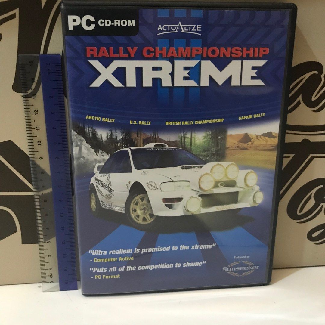 PC CD- ROM Game - Rally Championship Xtreme by Actualize Ltd, Video ...