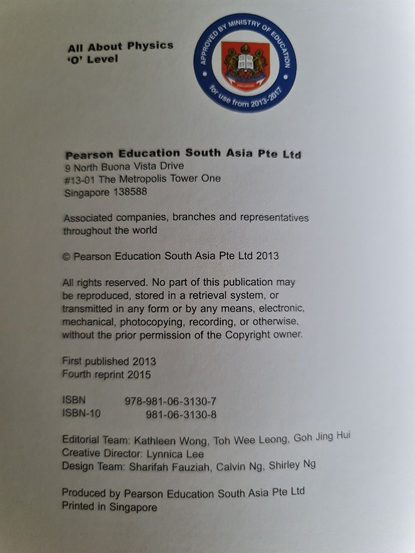 Pearson All About Physics 2015, Hobbies & Toys, Books & Magazines ...