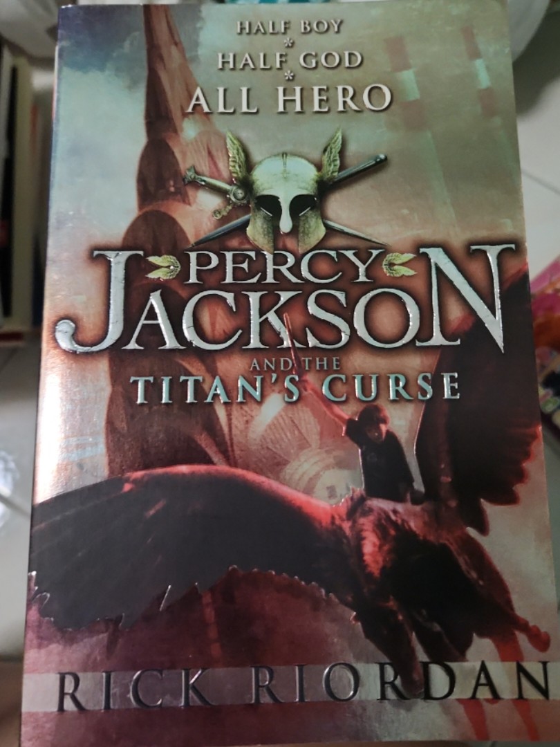 Percy Jackson and The Titan's Curse - Rick Riordan, Hobbies & Toys ...