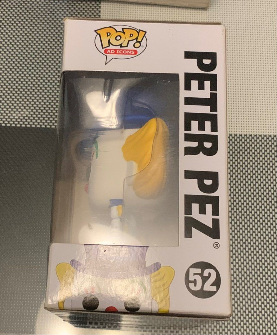 PETER PEZ CLOWN FUNKO POP 52, Hobbies & Toys, Toys & Games on Carousell