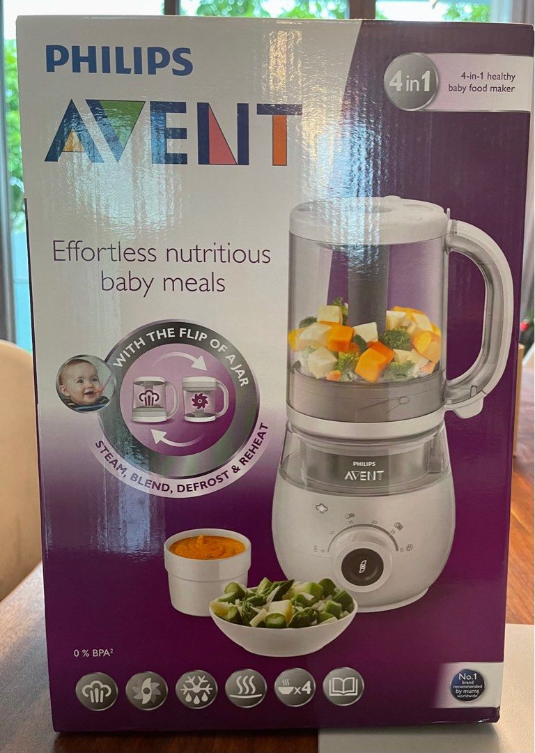 Philip Avent 4 in 1 Food Maker, Babies & Kids, Nursing & Feeding ...