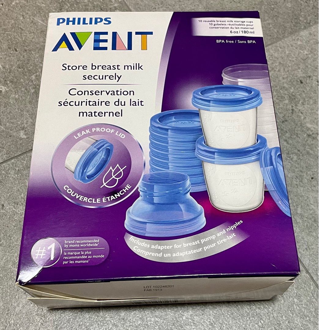 Philips Avent Milk Storage Containers, Babies & Kids, Nursing & Feeding ...
