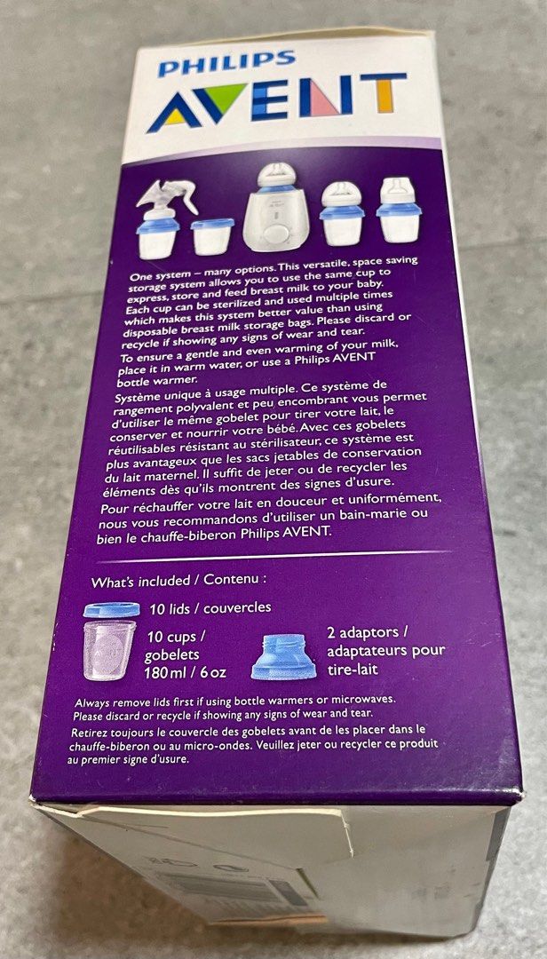 Philips Avent Milk Storage Containers, Babies & Kids, Nursing & Feeding ...