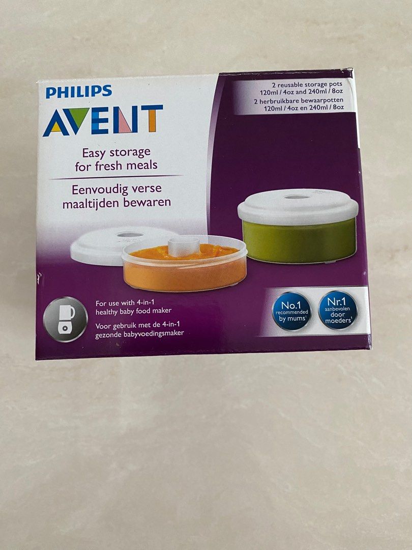 Philips Avent Reusable Storage Pots, Babies & Kids, Nursing & Feeding ...