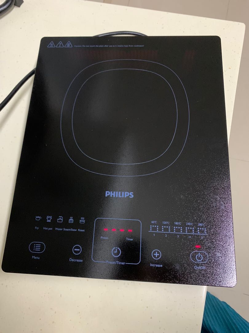 Philips induction cooker, TV & Home Appliances, Kitchen Appliances ...