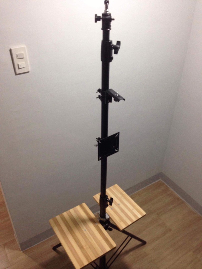Photobooth stand 9.4 ft package complete, Photography, Photography ...