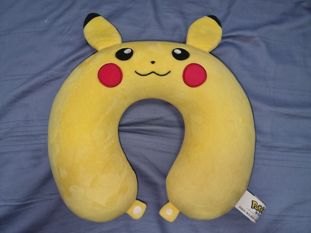 Pikachu Neck Rest, Hobbies & Toys, Toys & Games on Carousell