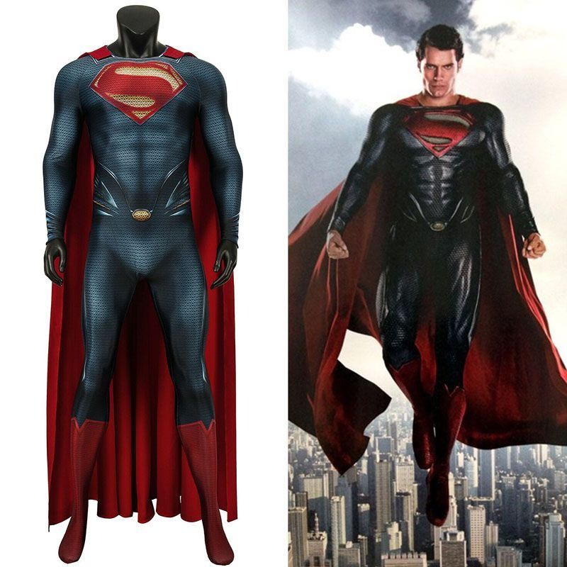 Plus Size Hero Superman Superhero Christopher Reeve Red Jumpsuit ...