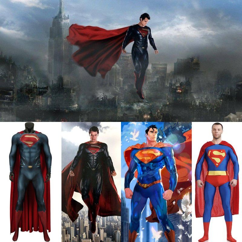 Plus Size Hero Superman Superhero Christopher Reeve Red Jumpsuit ...