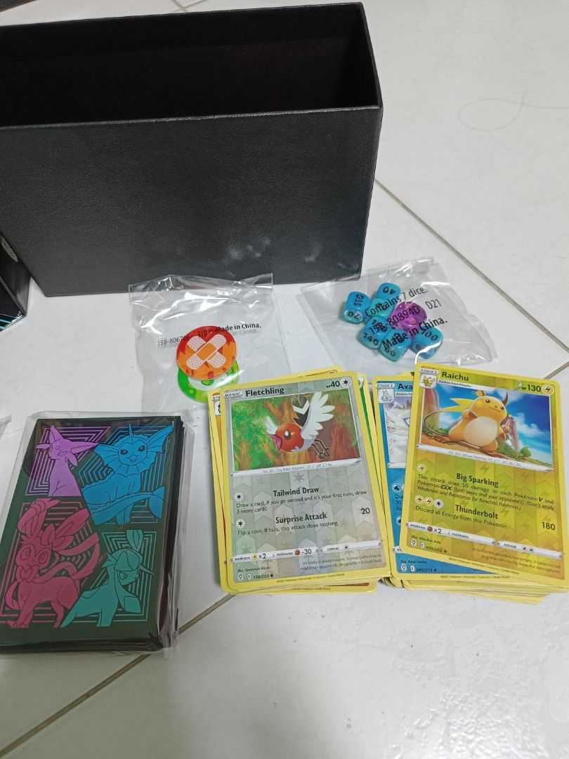 Pokemon Eevee evolution elite trainer box, Hobbies & Toys, Toys & Games ...