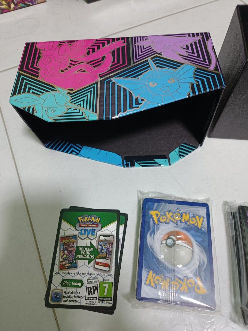 Pokemon Eevee evolution elite trainer box, Hobbies & Toys, Toys & Games ...