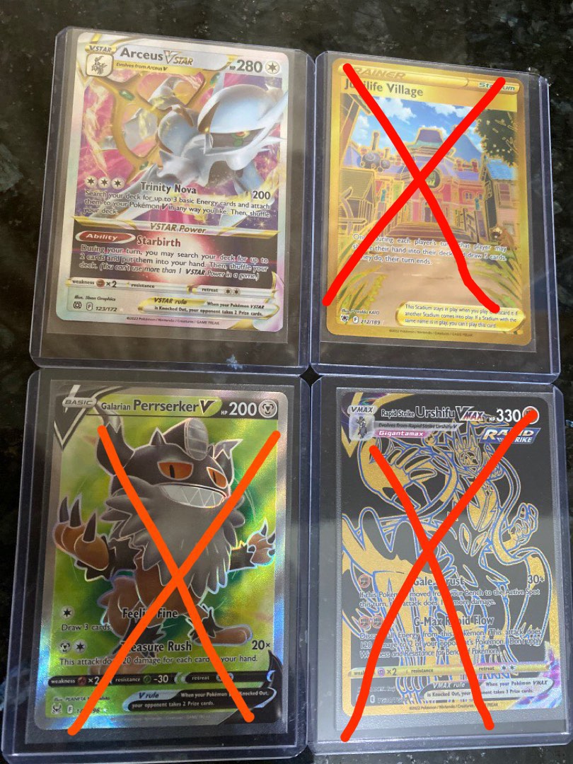 Pokémon Cards Brilliant Stars Astral Radiance Lost Origin Arceus VSTAR ...