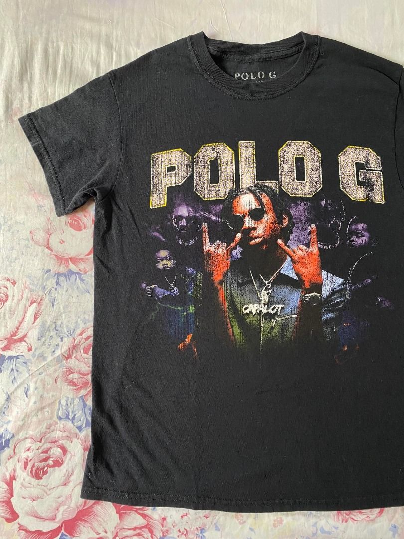 Polo G Official merch T-shirt, Men's Fashion, Tops & Sets, Tshirts ...