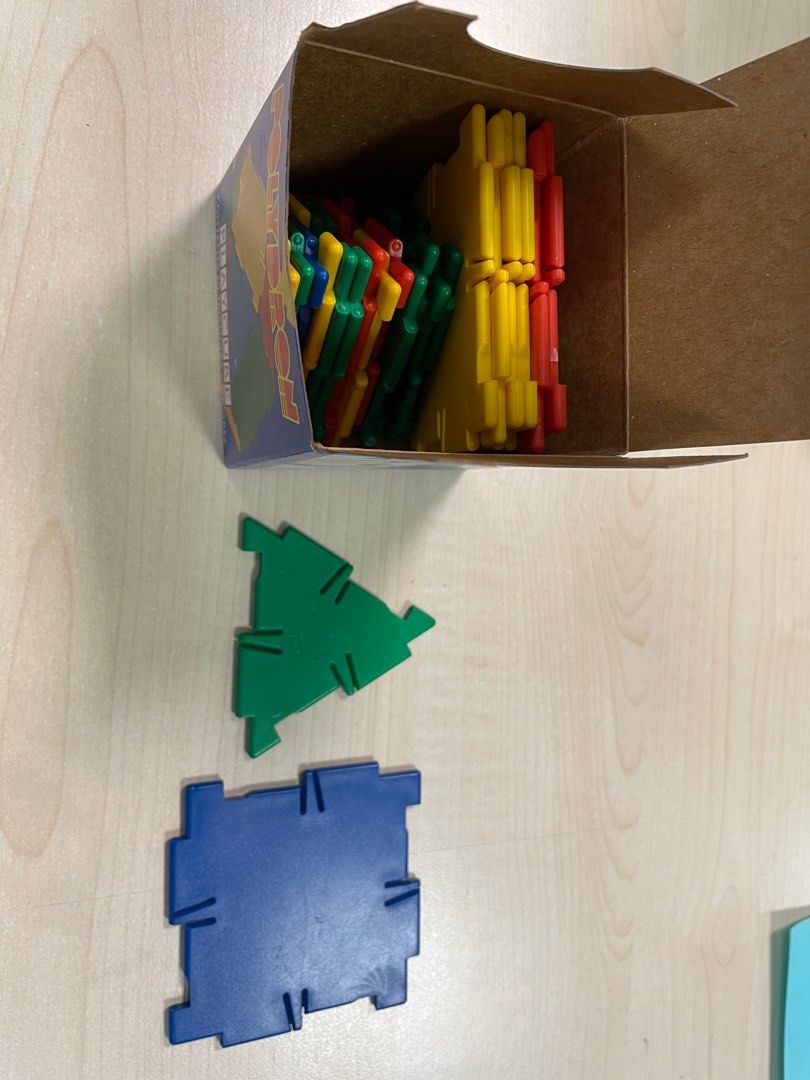 Polydron playcube (20 triangles and 6 squares), Hobbies & Toys, Toys ...